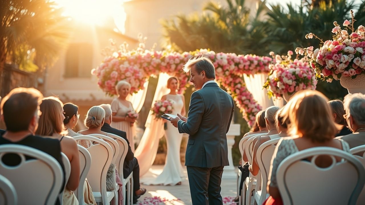 Declaração de Enzo Celulari no casamento de Giovanna Lancellotti